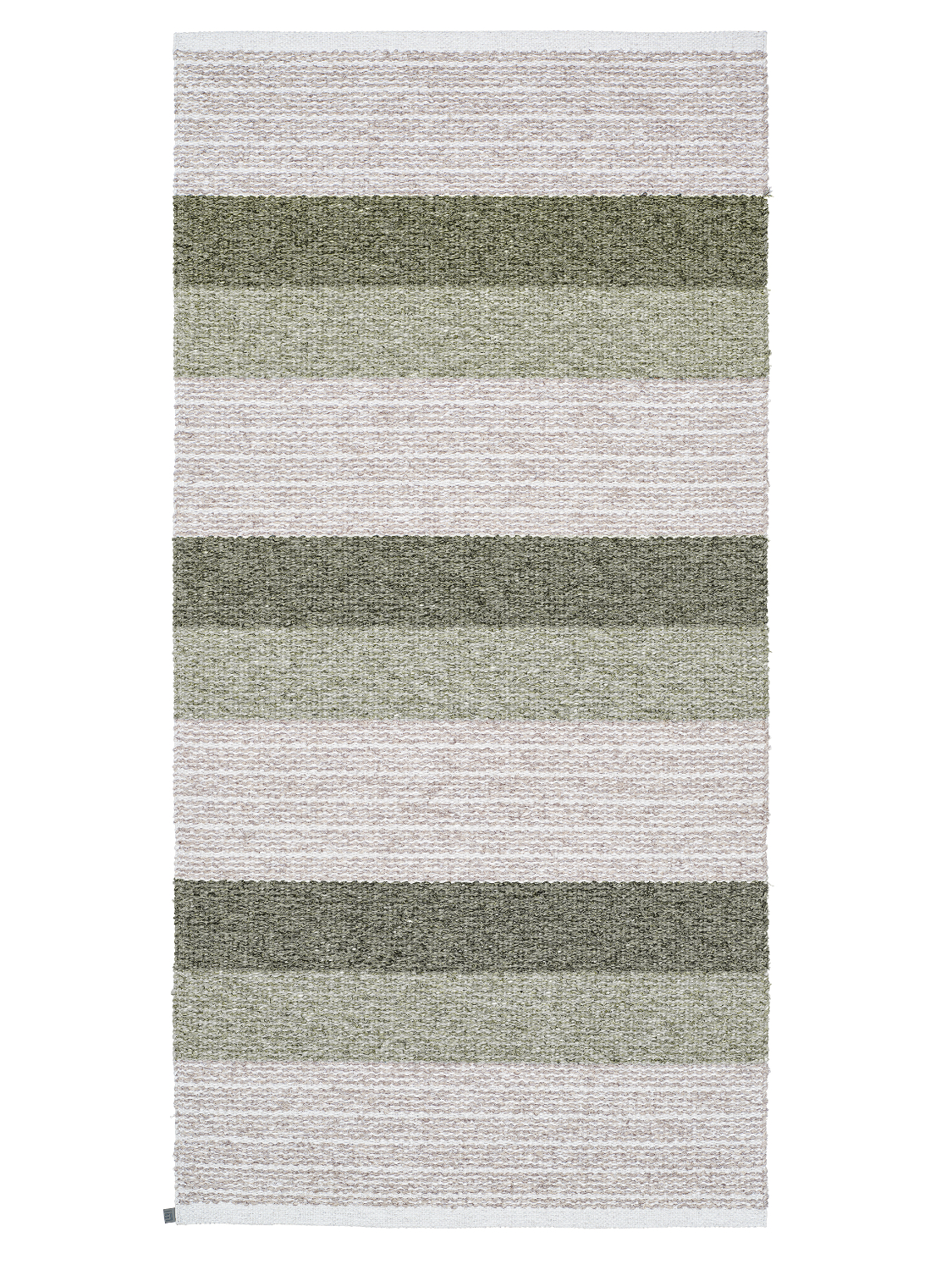Tapis en plastique et fils - Horredsmattan Myra mix (vert)
